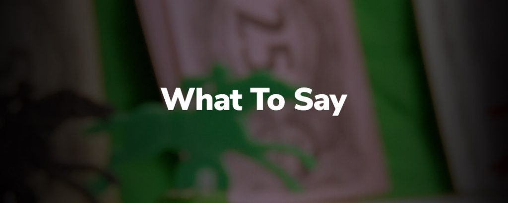 What to Say at the Betting Window - Meadows Racing